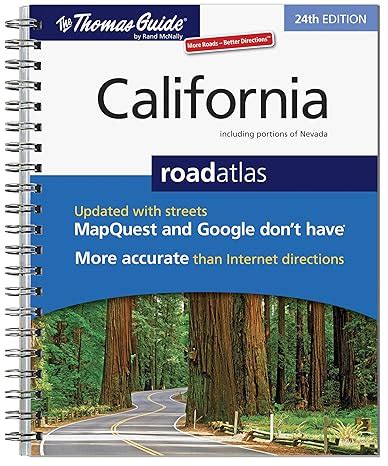 The Thomas Guide California Road Atlas Not Available Na