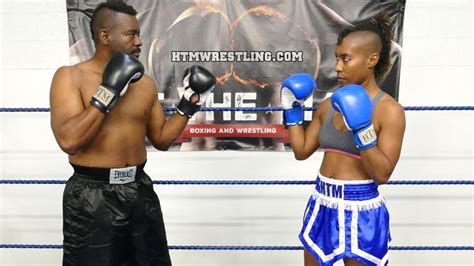 Whitney Vs Darrius Mixed Boxing H The Mat Boxing And Wrestling Clips Sale