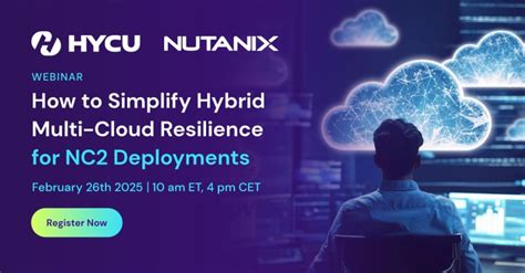 Webinar: Simplify Hybrid Multi-Cloud Resilience for NC2 Deployments | Anthony D'Ambrosio
