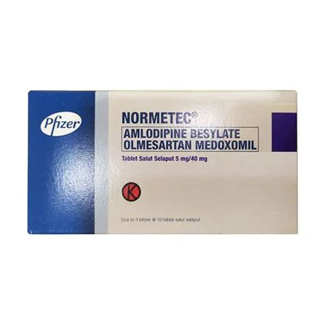 Normetec Tablet 5mg40mg Harga Manfaat Kandungan Dosis Indikasi