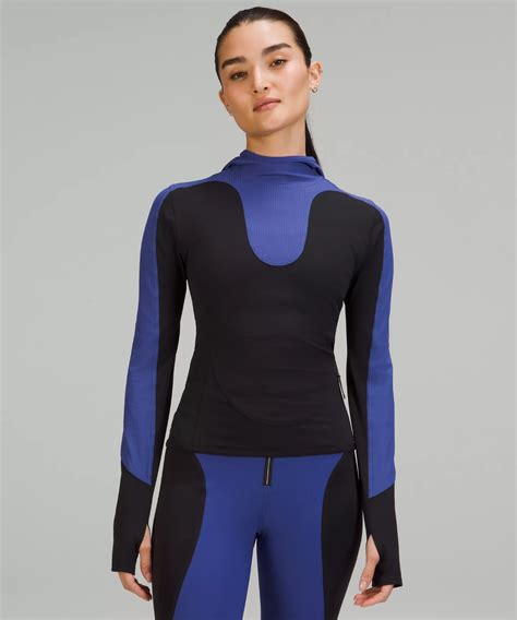 Ribbed Nulux Long Sleeve Skiing Pullover Lululemon Hong Kong Sar
