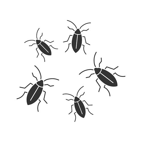 Premium Vector Cockroach Icon Simple Design Vector Illustration