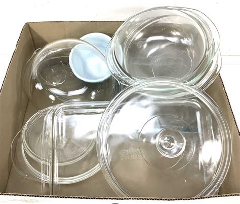Lot Glass Bakeware Servingware Pyrex
