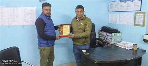 On 08012025 Received Milestone Achievement Award For Successful Commissioning And Crs Of Rvnl