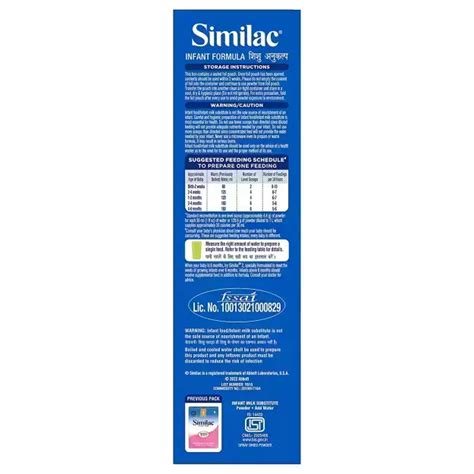 Similac Infant Formula Stage 1 400gm Uses Price Dosage Side Effects
