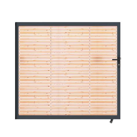 Mega Flex Taiga Tor Anthrazit 190x180 Cm Mega Holz