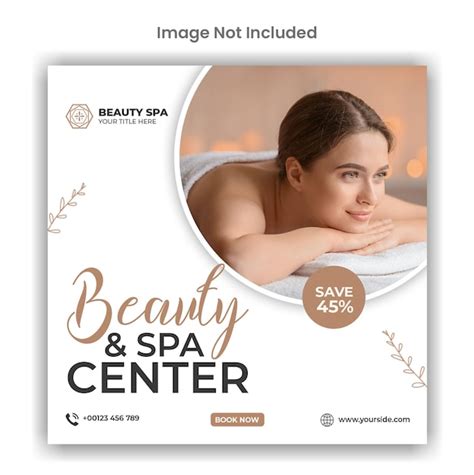 Premium Psd Beauty And Spa Social Media Or Instagram Post Template Design