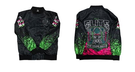 Aew Young Bucks Jacket Nerds Clothing