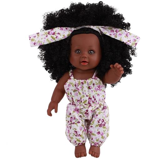 Boneca De Brinquedo Black Girl Dolls Boneca Afro Americana Parcelamento Sem Juros