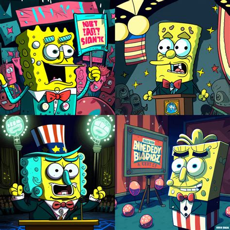 Ai Generated Characters Of Spongebob Characters Rthecampaigntrail