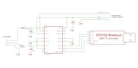 arduino and bmw i k bus interface schematic descriptions curious
