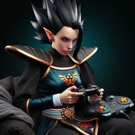 Female Vegeta Ai Generated By Joshuaecw21985 On Deviantart
