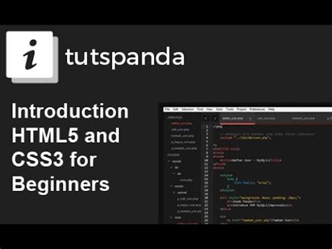 HTML5 CSS3 Tutorial 1 Pengenalan YouTube