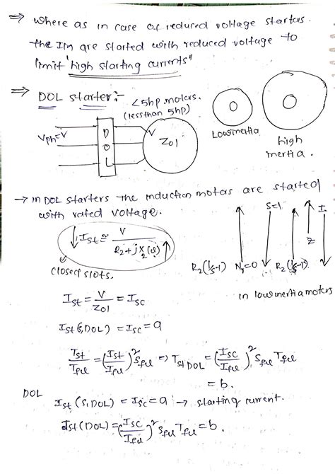 Solution Starting Methods Of Induction Motor And Speed Control Methods Of Induction Motor Notes