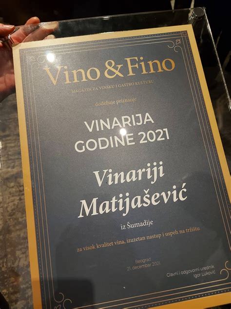 Vinarija Godine Winery Od The Year Darko Matijašević 30 Comments