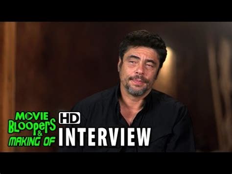 Sicario 2015 Behind The Scenes Movie Interview Benicio Del Toro Is