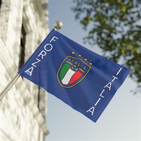 Italian Soccer Flag Forza Italia Euro Cup World Cup Decor Etsy