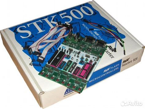 STK500 atmel AVR Starter Kit AVR dragon купить в Истре Электроника Авито