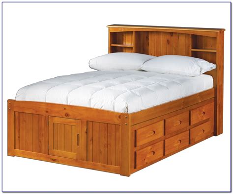 Full Size Bed Frame With Headboard And Footboard Attachments