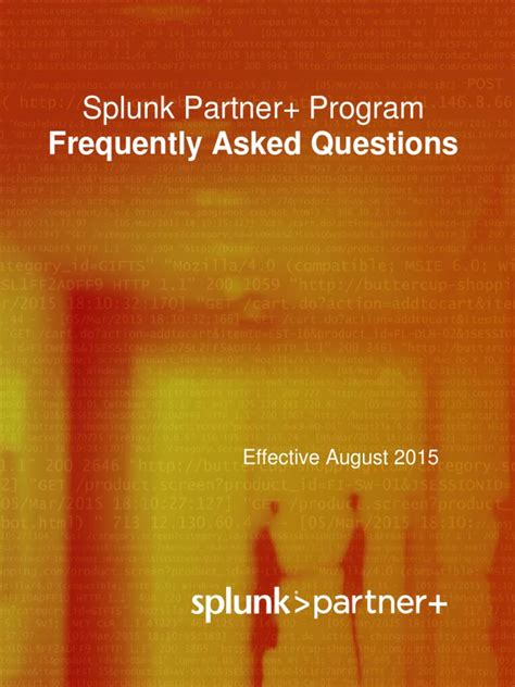 Splunk Partner Program Launch Faqs Pdf
