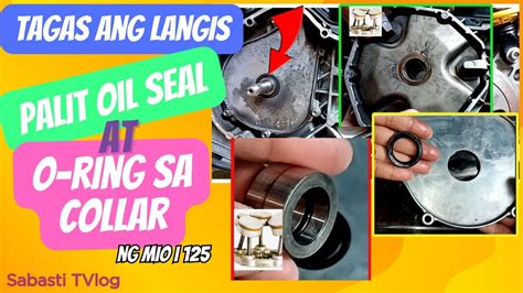 How To Replace Oil Seal And O Ring Collar On Pulley Backside Mio I