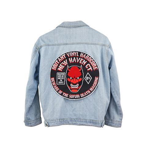Large Jacket Patch Custom Custom Biker Jacket Patches Big Back Patch