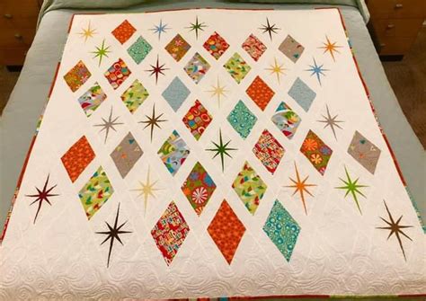 Atomic Starburst Quilt Pattern