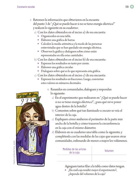 Proyectos Escolares Sexto Grado Página 139 De 361 Libros De Texto