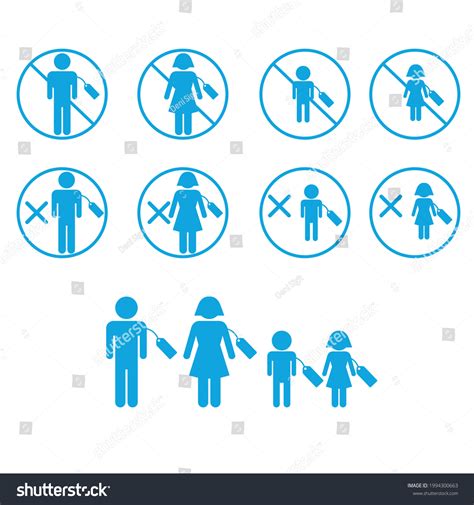 Stop Human Trafficking Icon Set Stock Vector Royalty Free 1994300663