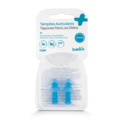 Tampões Ouvidos Silicone Wells Wells
