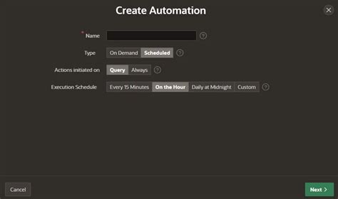 learn automations in oracle apex part i