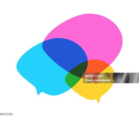 Speech Bubbles Multi Colored High Res Vector Graphic Getty Images