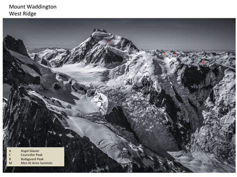 Aac Publications Mt Waddington Complete West Ridge