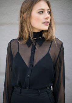 8 Sheer Black Blouse Outfits Ideas Outfits How To Wear Clothes