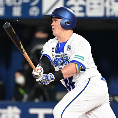 佐野に続いた 連続デスターシャ”dena・牧秀悟、5年連続2ケタ本塁打で打率＆打点の2冠王浮上「気持ちがすごく楽だった」｜ニフティニュース