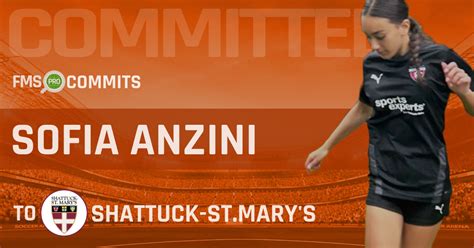 Fmspro Commits Sofia Anzini At Shattuck St Marys Fms Pro