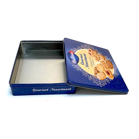 Large Rectangular Cookie Chocolate Metal Tin Box Packaging Tin Container Buy Cookie Chocolate