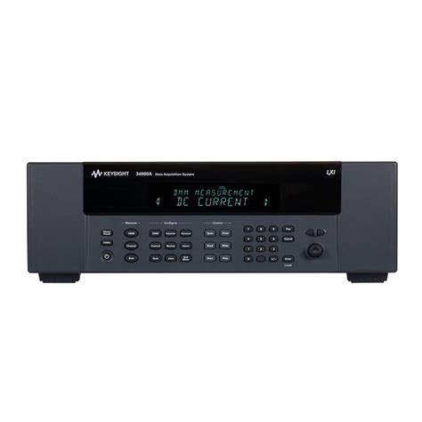 Keysight 8 Slot Modular Mainframe Features A Built In Digital Multimeter 34980a Multifunction