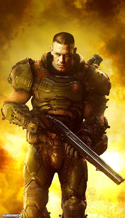John Cena As Doom Slayer By Toa316xdnui Official On Deviantart
