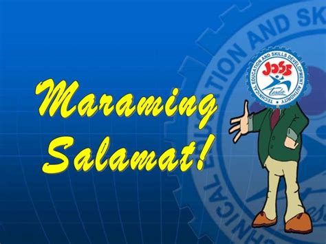 Tesda Programs Presentation Dti2 Ppt