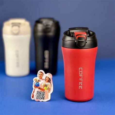 تراول ماگ دو درب برند Coffee دکوماگ