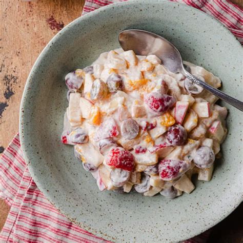 Fruit Salad With Condensed Milk The Travel Palate