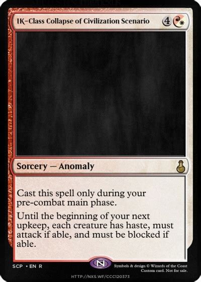 Mtgnexus Ik Class Collapse Of Civilization Scenario