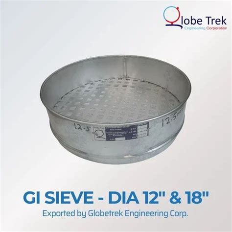 Gi Sieves 45cm Diameter As Per Nhai Morth Specification At ₹ 601piece