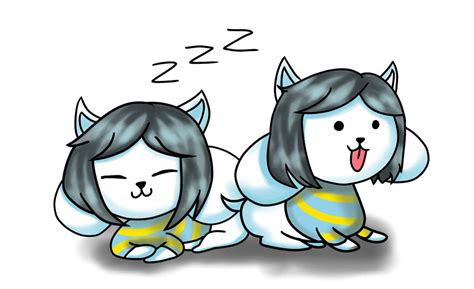 Temmie And Bob Art Trade By Yaniki On Deviantart