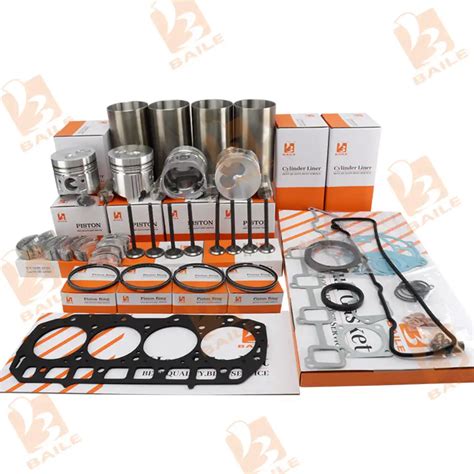 Full Repair Kit For Komatsu S6d102 6d102e Engine Baileparts