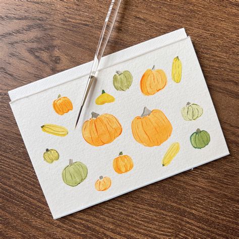 An Assortment Of Squash Rwatercolor