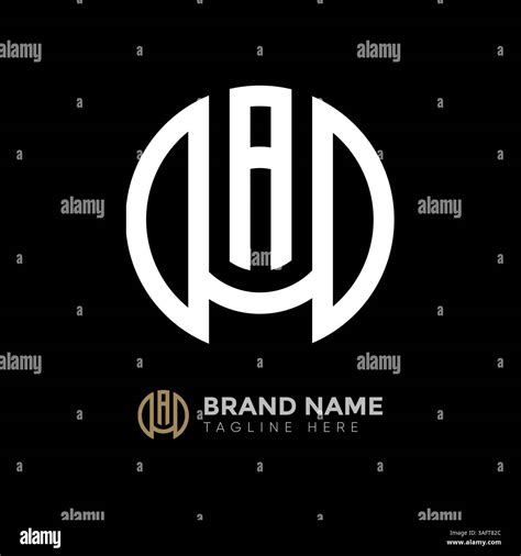 Am Letter Modern Logo Stock Vector Images Alamy