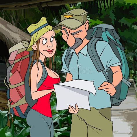 Turistas Ilustraciones Stock Vectores Y Clipart 17093