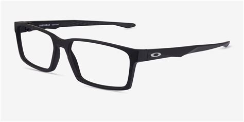 Oakley Overhead Rectangle Satin Black Frame Eyeglasses Eyebuydirect